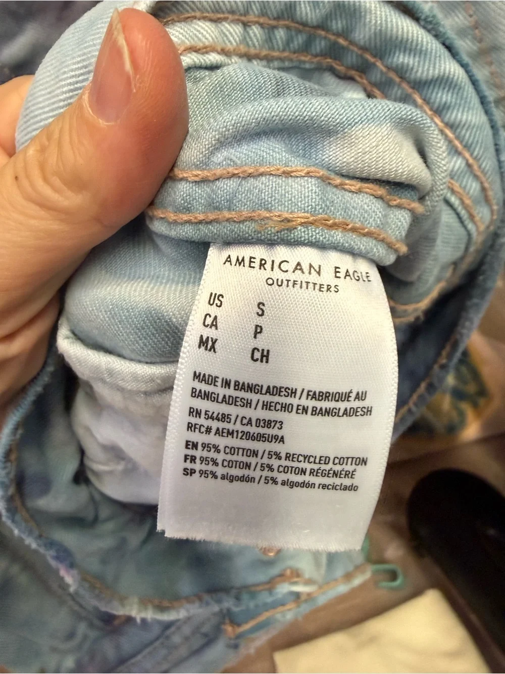 American Eagle Outfitters | Jackets & Coats | American Eagle Hand Dyed ...
